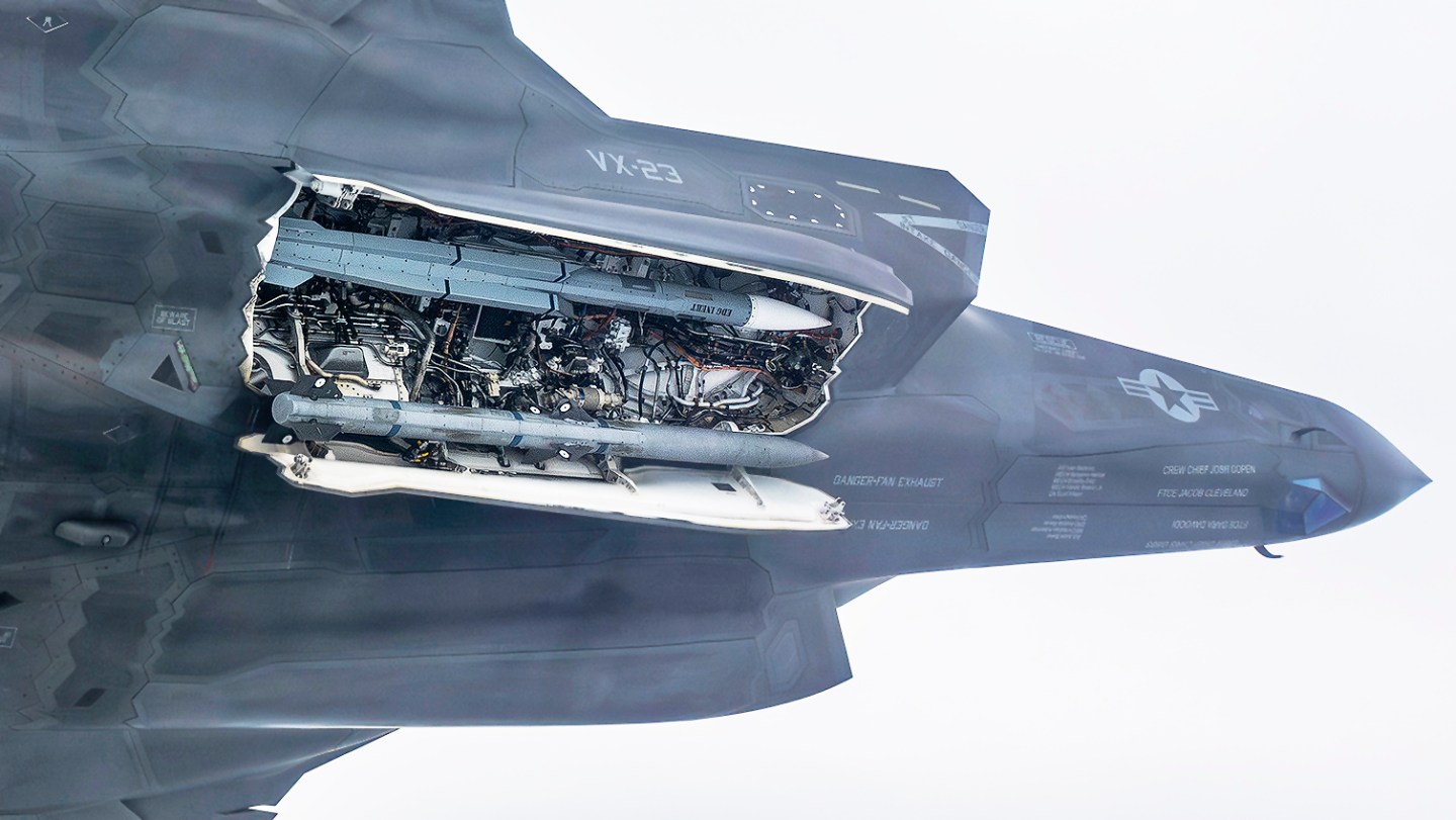 F-35B Has Flown With Meteor Long-Range Air-To-Air Missile