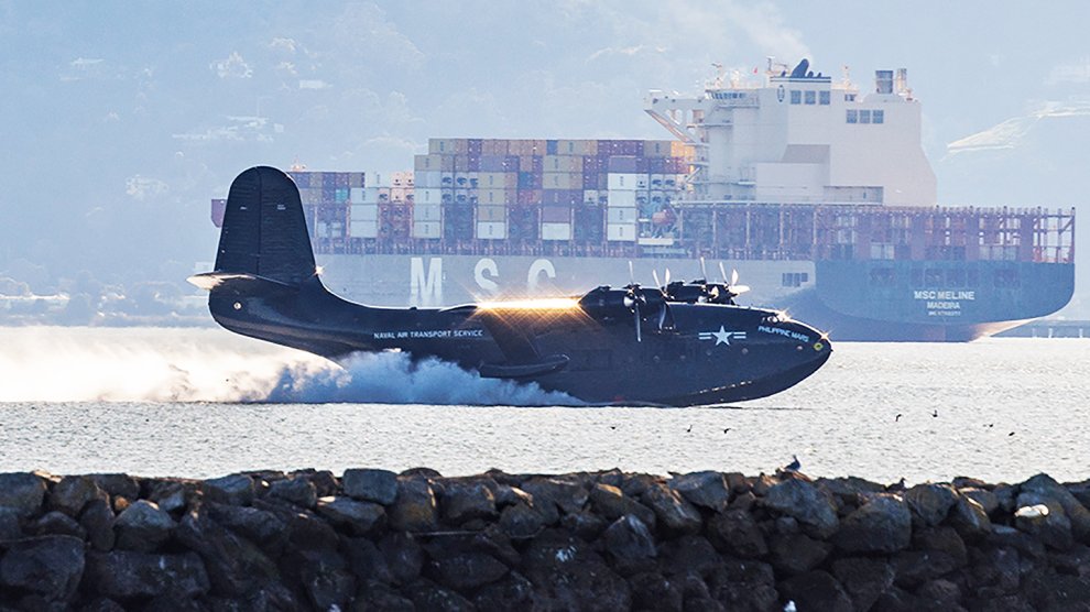 The Last Mars Flying Boat Just Made Its Final Flight