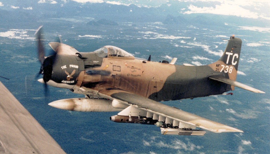 OA-1K Light Attack Special Ops Aircraft Officially Named Skyraider II