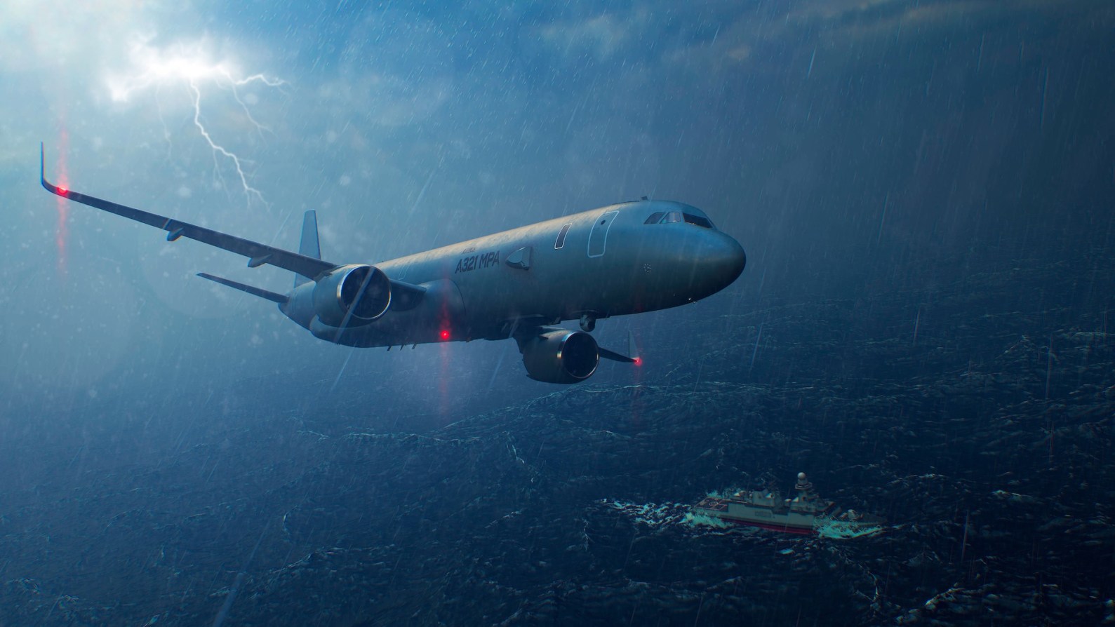 Airbus A321 Airliners To Be Modified Into “Flying Frigate” Patrol Jets ...