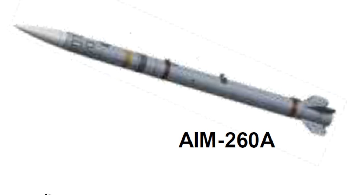 This Is What The Classified Aim 260 Missile Actually Looks Like Air