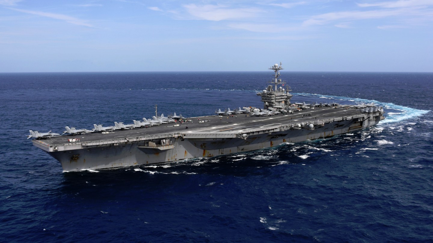 Aircraft Carrier USS Harry S. Truman Collides With Merchant Ship (Updated)