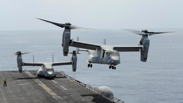 CV-22 Osprey Crash In Japan Was Caused By Gearbox Failure