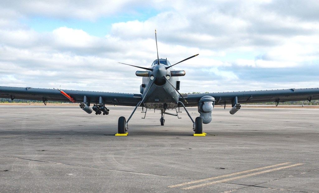 OA-1K Light Attack Special Ops Aircraft Officially Named Skyraider II