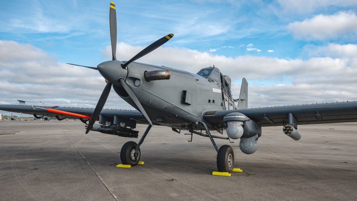 OA-1K Light Attack Special Ops Aircraft Officially Named Skyraider II