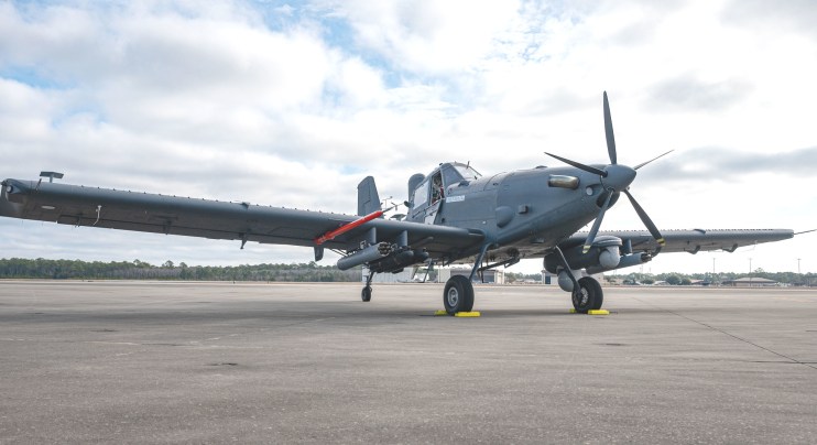 OA-1K Light Attack Special Ops Aircraft Officially Named Skyraider II