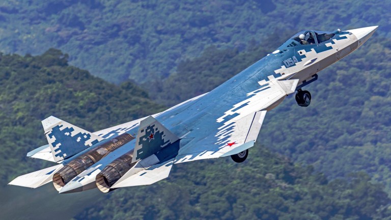 Su-57 Felon's First Visit To Iran Seen In Satellite Imagery