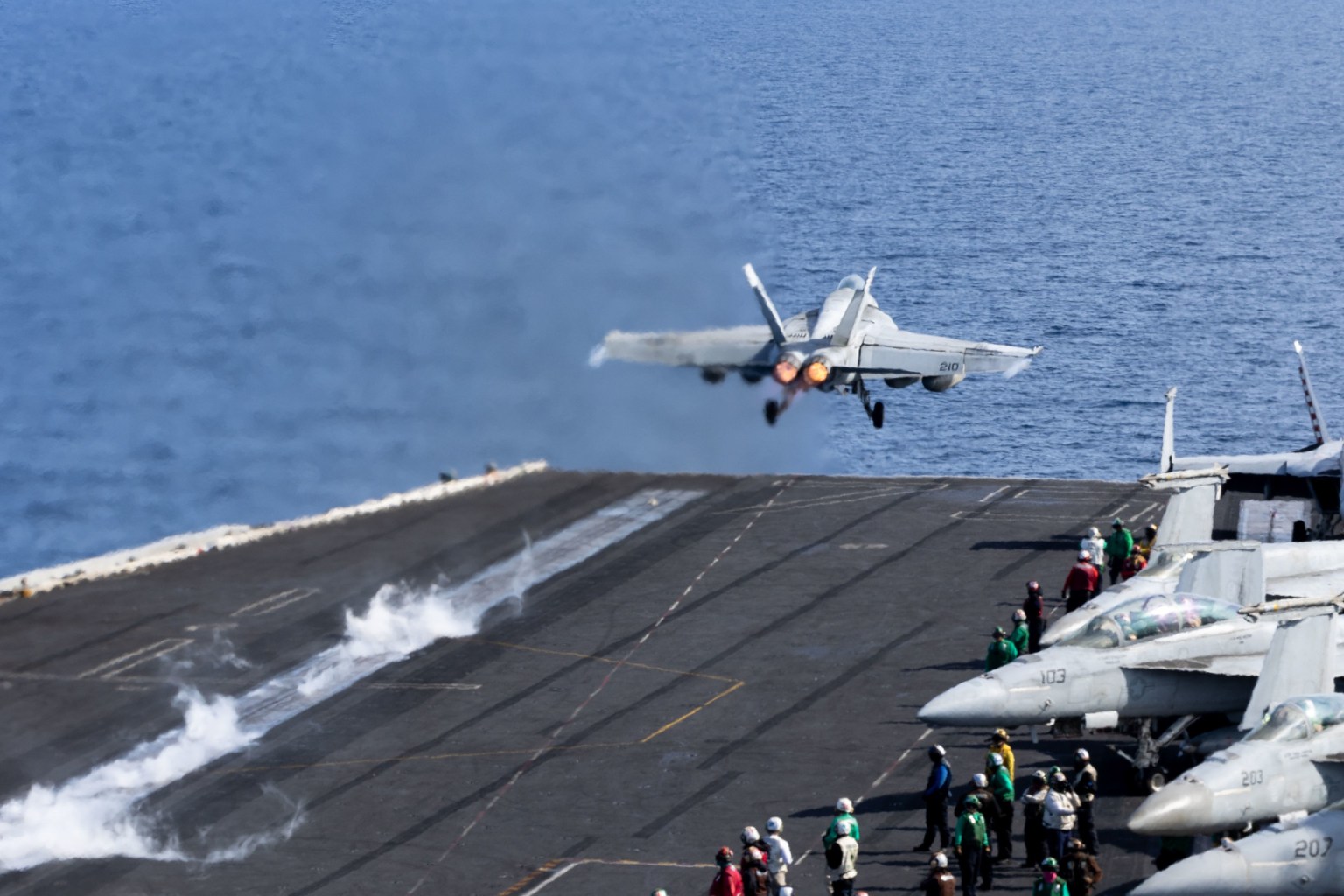 Aircraft Carrier USS Harry S. Truman Back At Sea After Collision Repairs