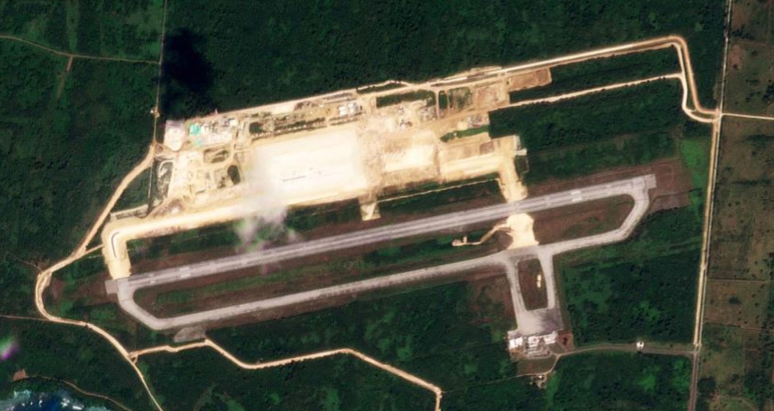 Massive WWII B-29 Bomber Base Fully Reclaimed For Future Pacific Fight