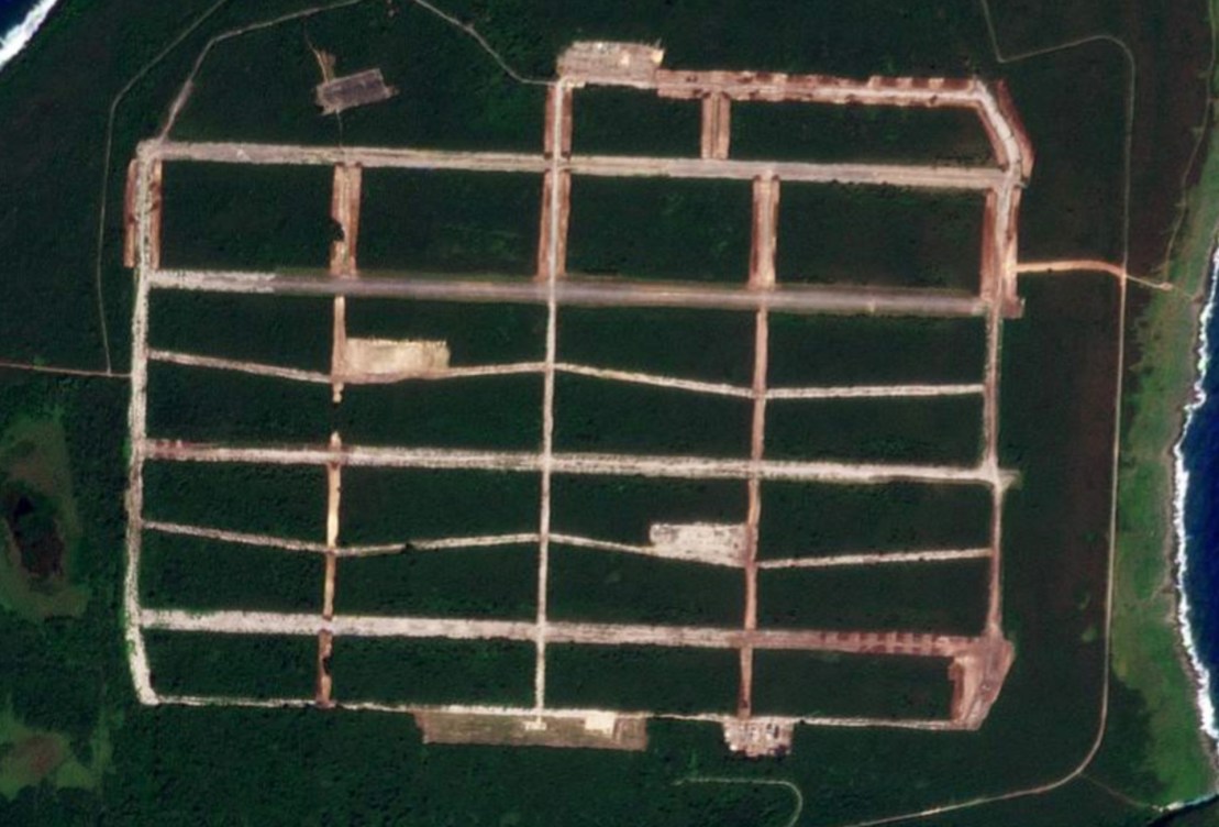 Massive WWII B-29 Bomber Base Fully Reclaimed For Future Pacific Fight