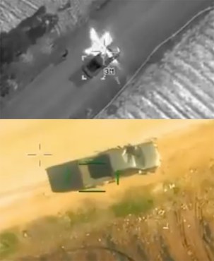 Bladed 'Ginsu' Hellfire Missile Seen In Action For First Time