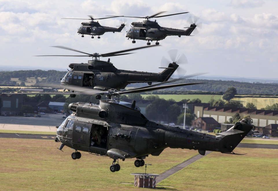Puma Helicopter Retires From UK Service After More Than 50 Years