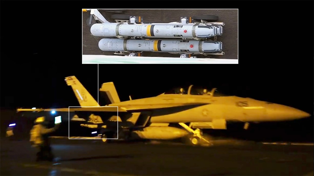 F/A-18 Super Hornets Now Carrying Stormbreaker Glide Bombs On Combat ...