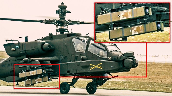 AH-64 Apaches Practice Shooting Down Drones With Hellfire Missiles In ...