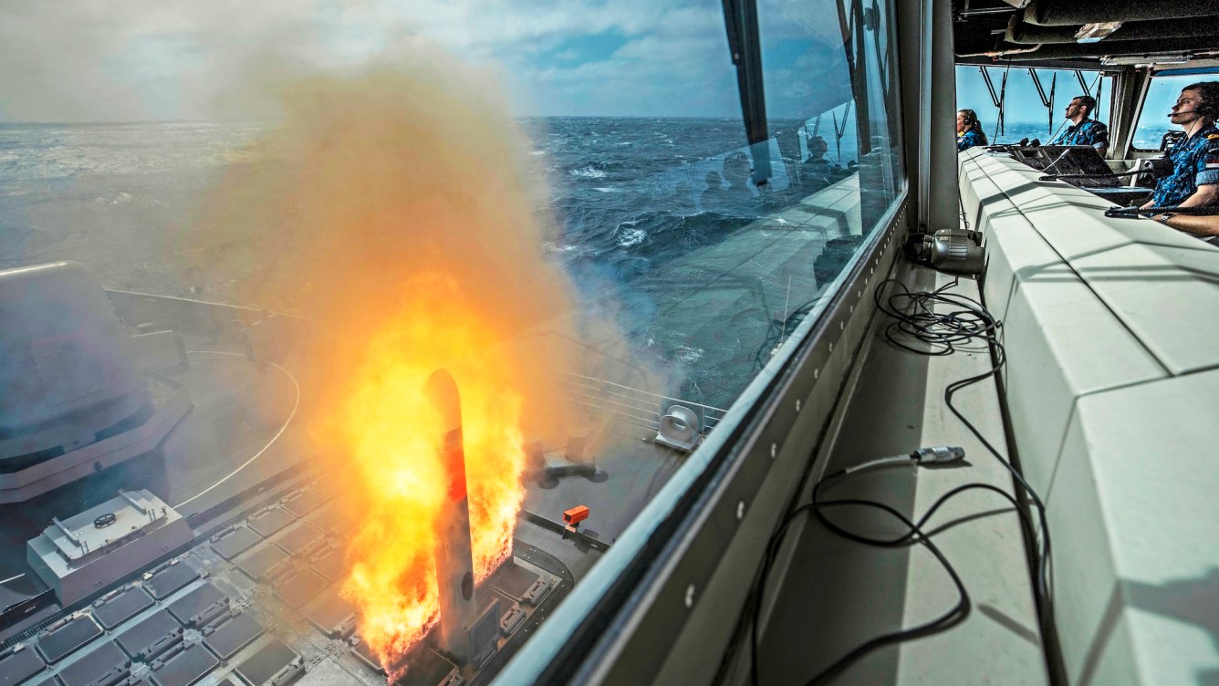 Tomahawk Cruise Missile Fired By Dutch Navy Frigate For First Time