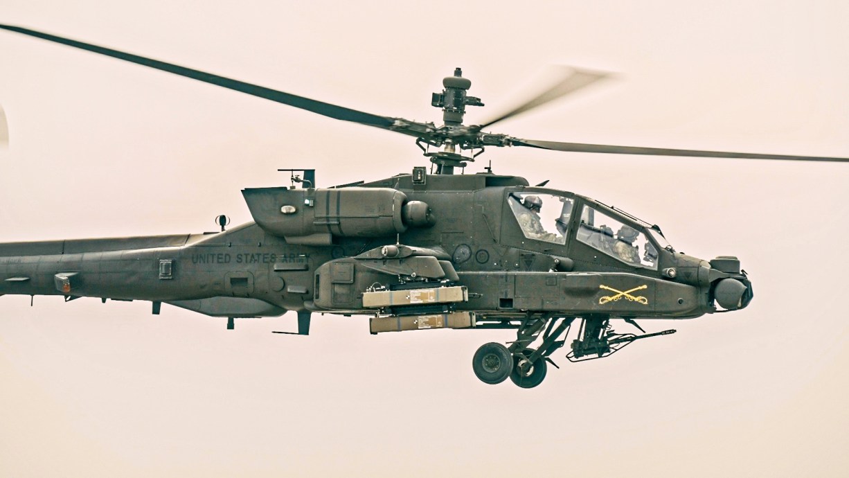 U.S. Army AH-64 Apaches Armed With Israeli Spike Missiles Now Flying in Iraq