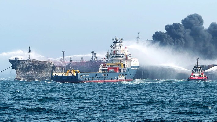 Tanker That Exploded In North Sea Collision One Of 10 In U.S. Fuel ...
