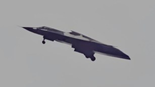 China's J-36 Tailless Stealth Fighter Seen Flying For Second Time