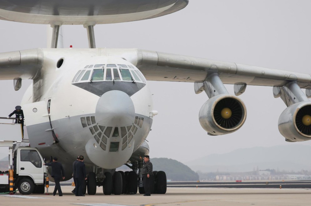 First North Korean Airborne Early Warning Jet Flies, Kim Shows Off Interior