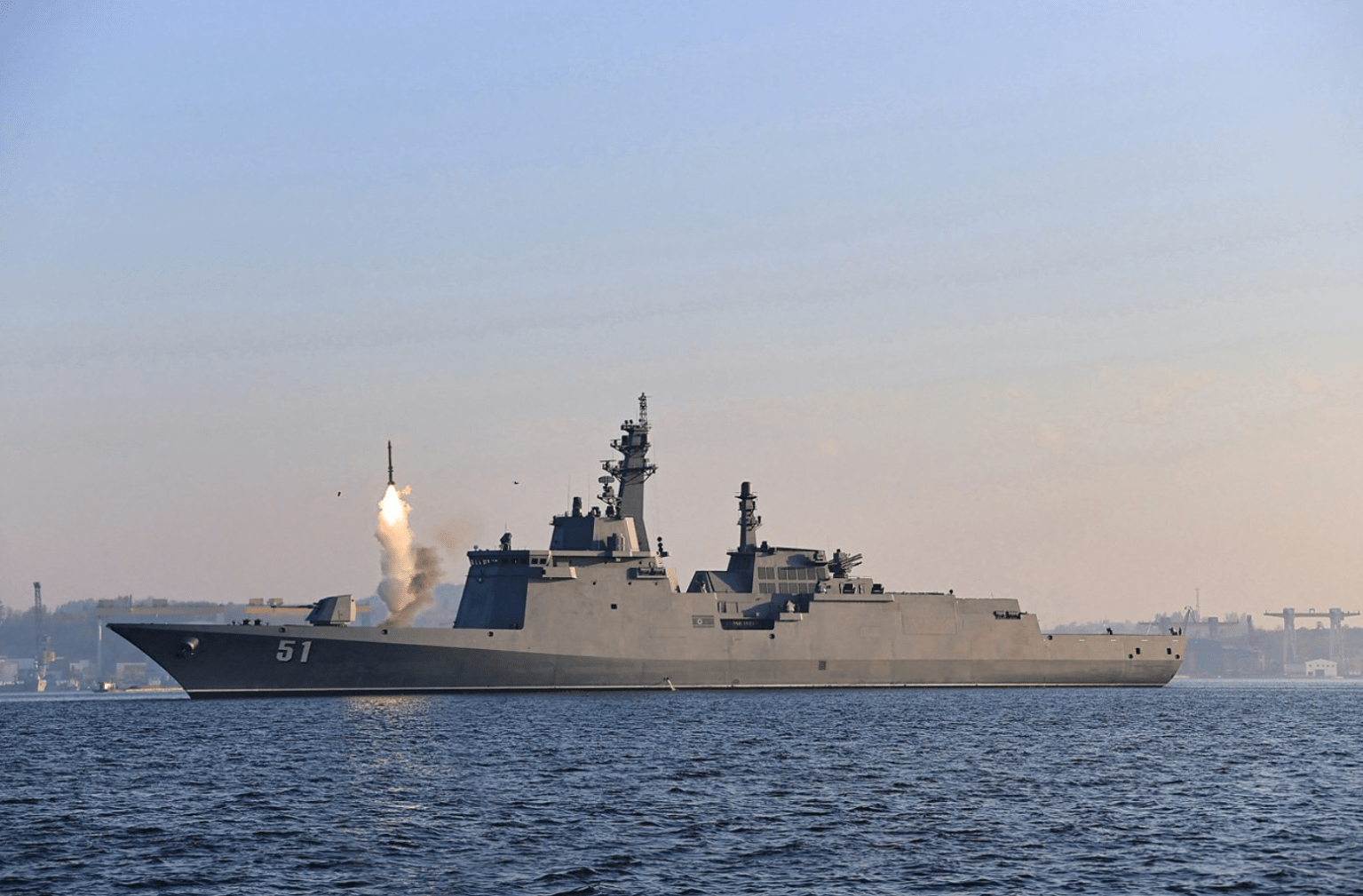 North Korea’s New Frigate Tests Its Weapons Days After Commissioning