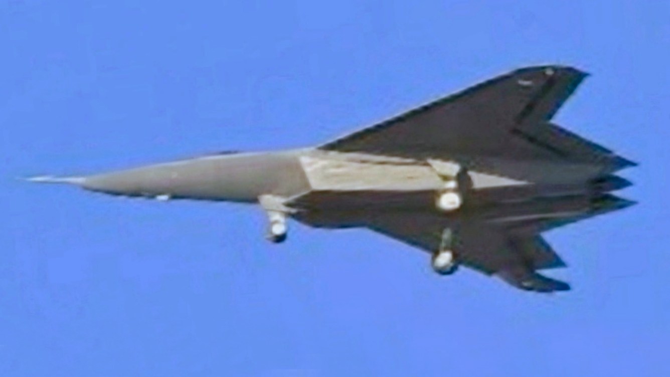 China's 'J-50' Tailless Stealth Fighter Seen In New Imagery