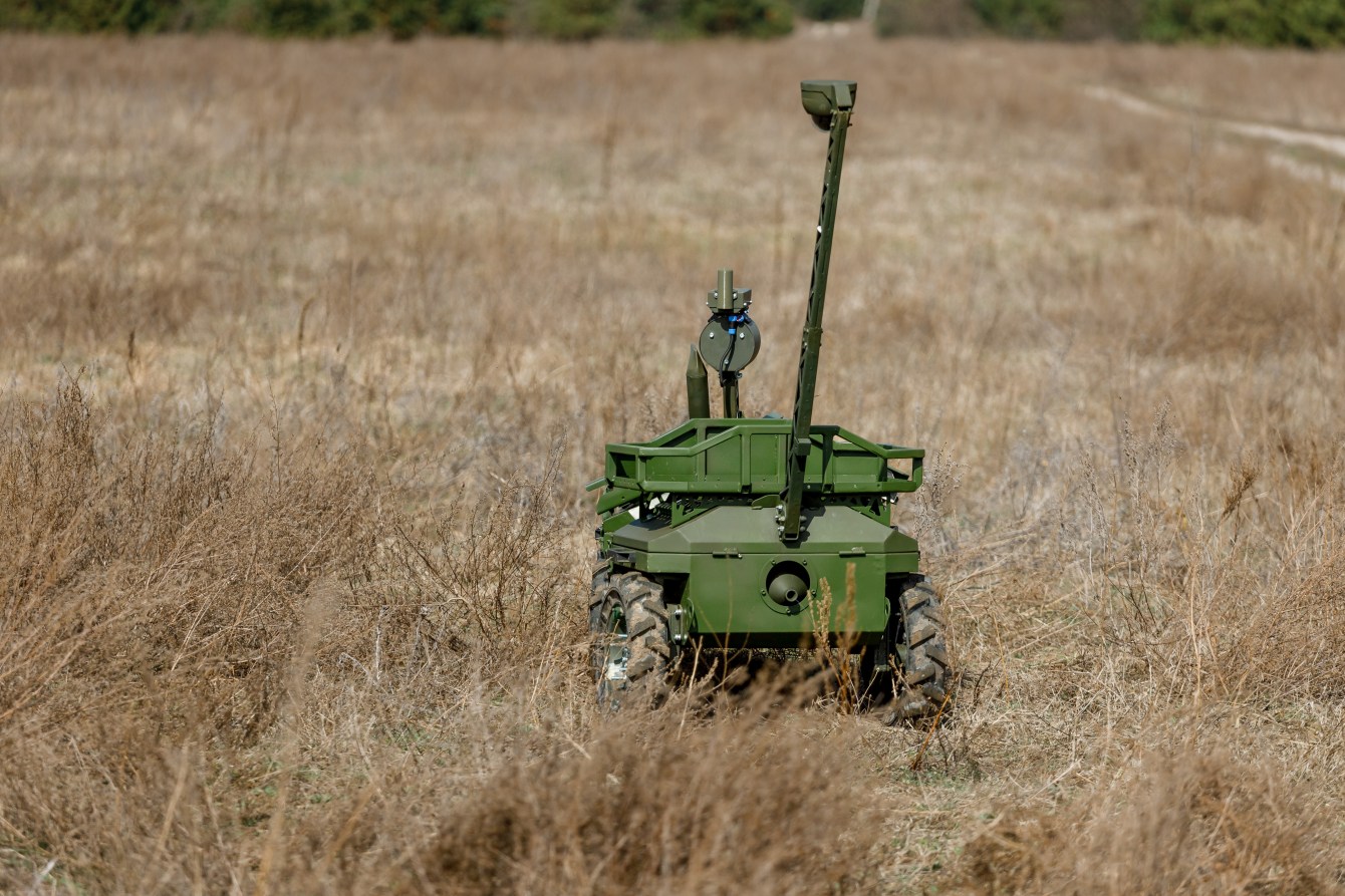Unmanned Ground Vehicles Controlled Via Fiber Optic Cables Being Tested ...