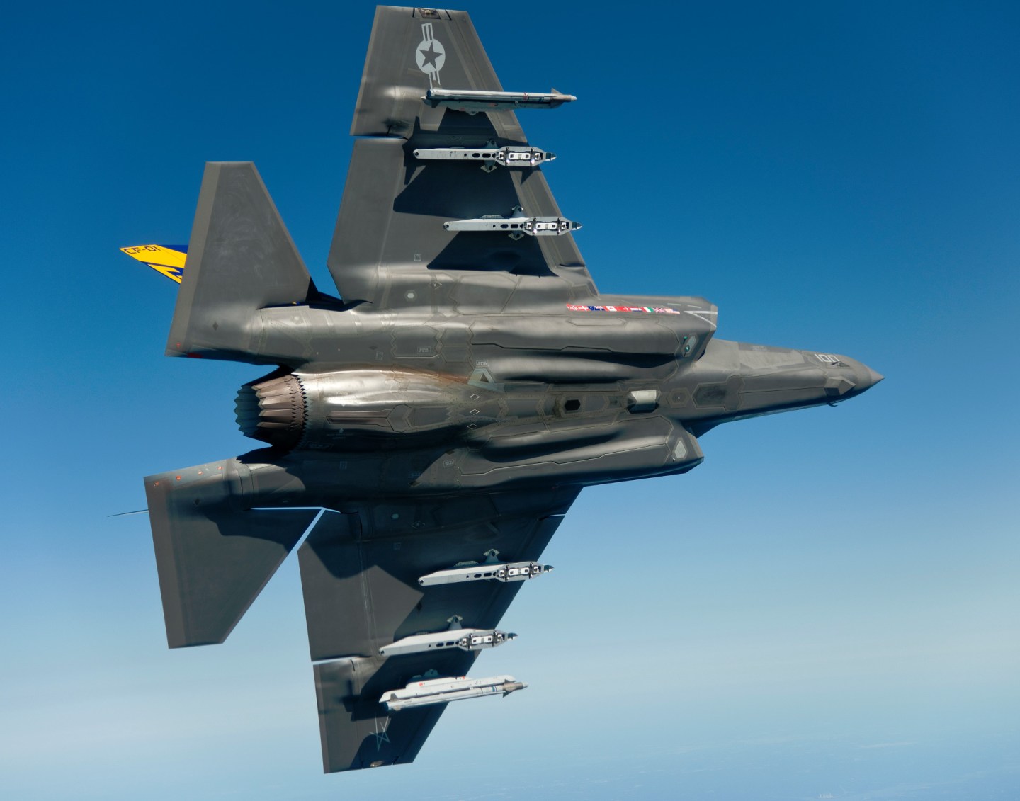 F-35C Naval Joint Strike Fighters Have Been Shooting Down Houthi Drones