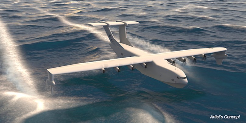 Liberty Lifter Ekranoplan Demonstrator Aims To Lift C-130-Sized Payloads