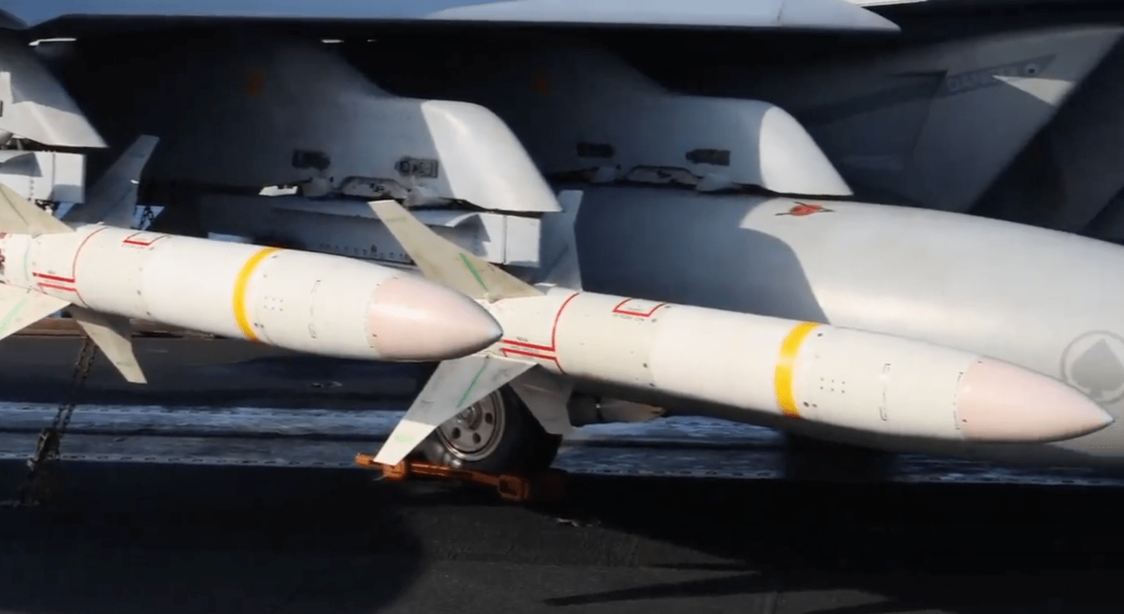 EA-18G Bristles With Rare Four Anti-Radiation Missile Loadout On Yemen ...