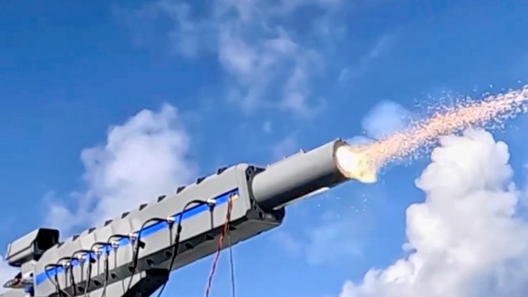Railgun Damage To Japanese Target Ship Seen For The First Time