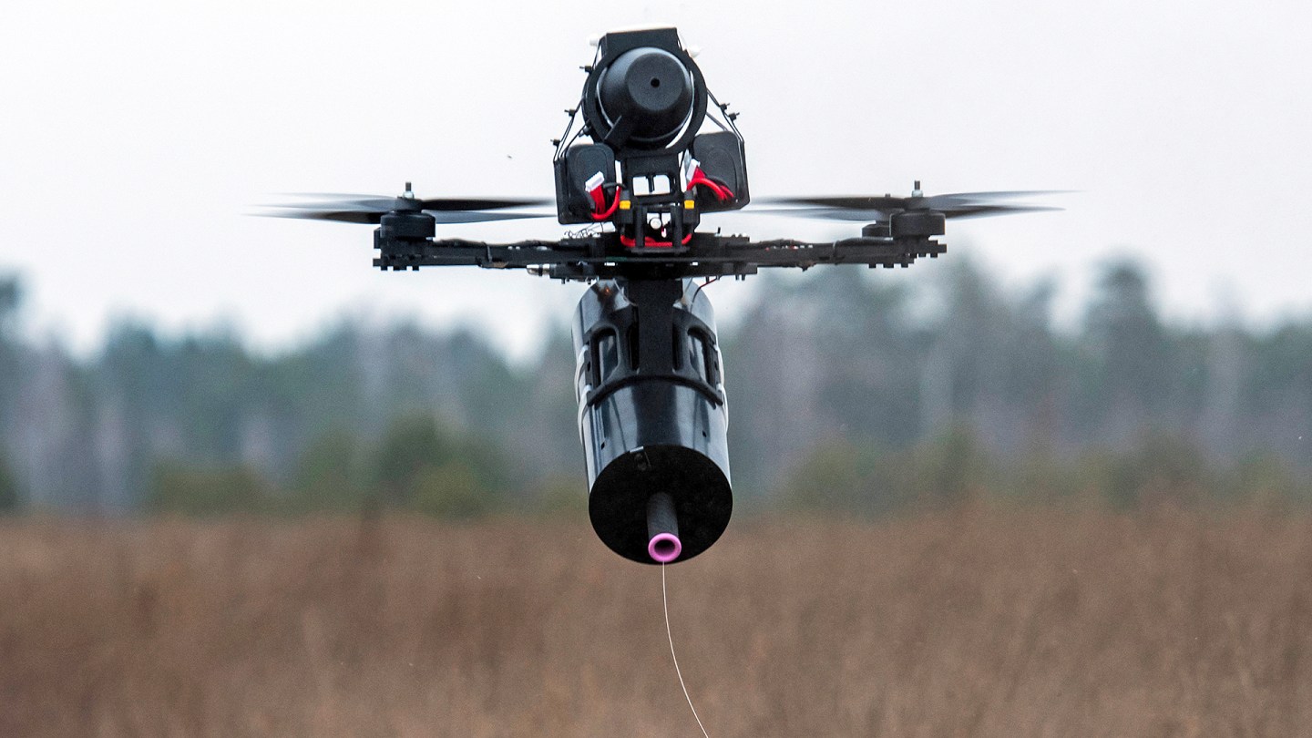 Inside Ukraine's Fiber-Optic Drone War