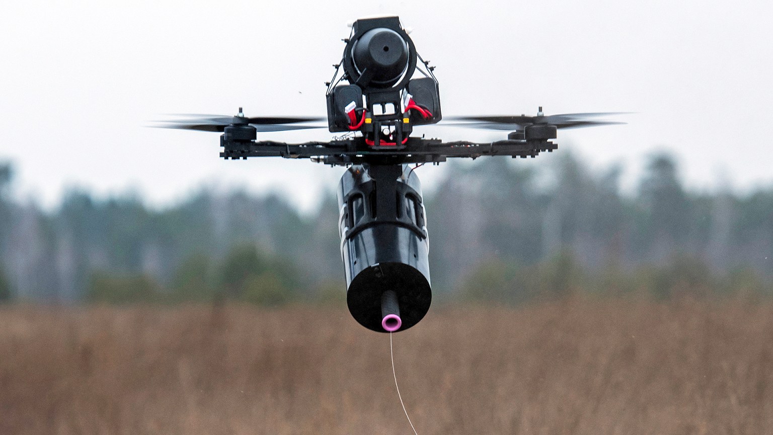 Inside Ukraine's Fiber-Optic Drone War