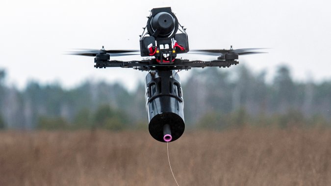 Inside Ukraine's Fiber-Optic Drone War