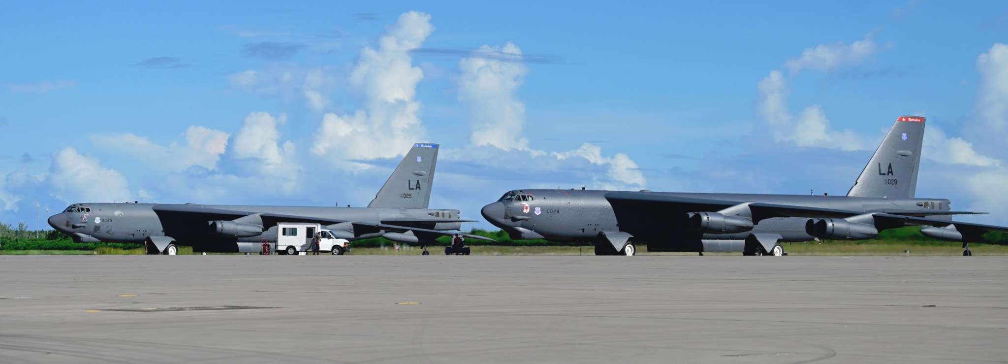 B-52s Join B-2s On Diego Garcia,10 Bombers Now At Indian Ocean Island