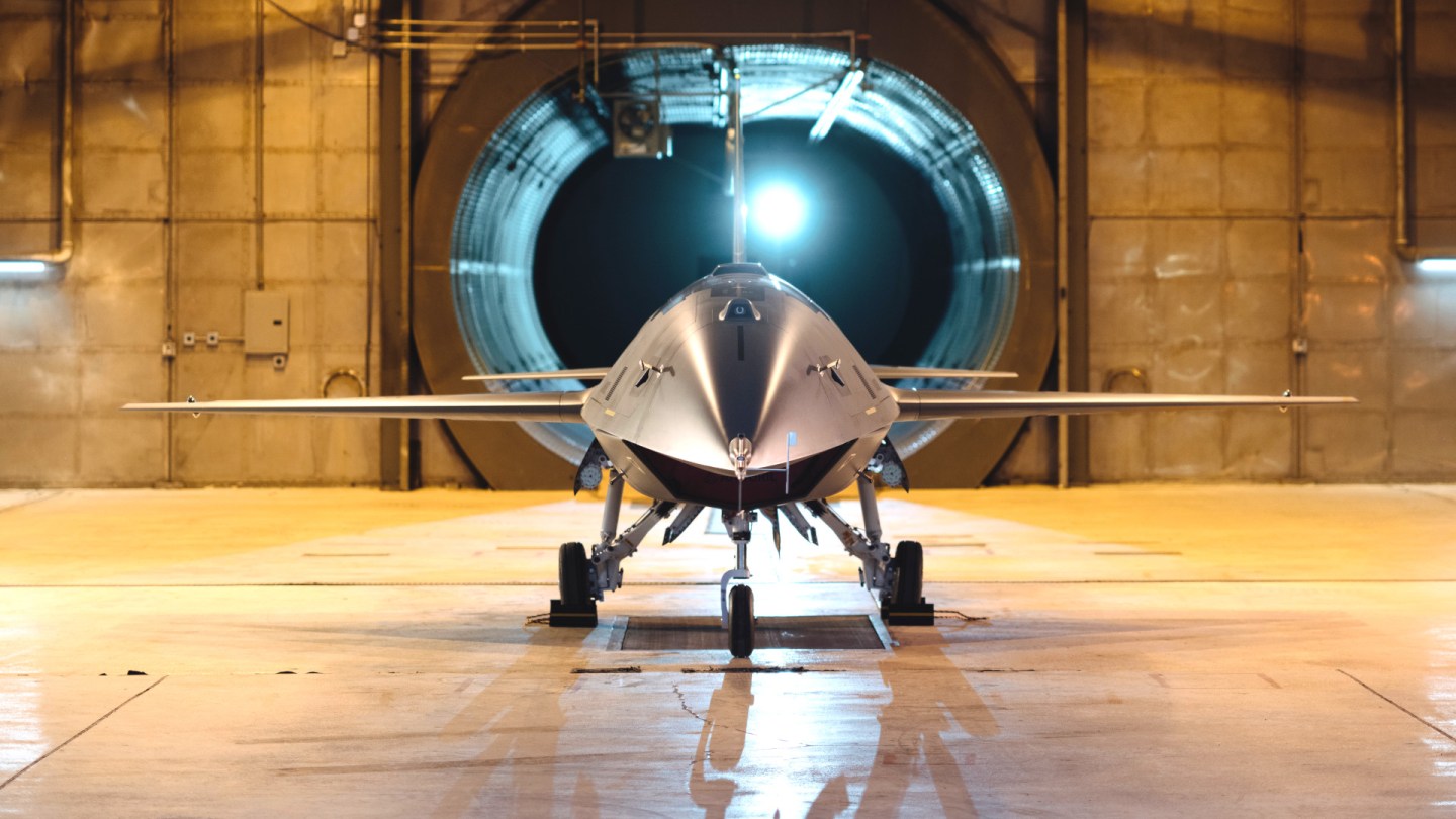 Our First Look At The YFQ-44A 'Fighter Drone' Collaborative Combat Aircraft