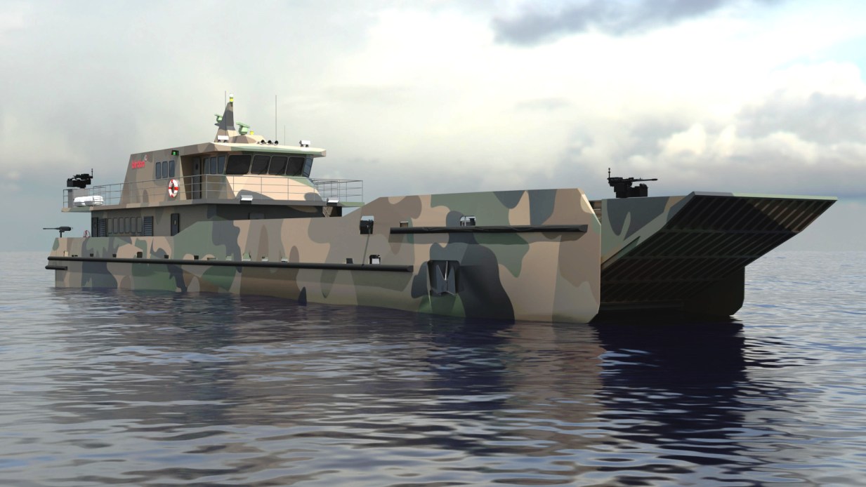 This New Beach Landing Vessel Is Being Bought By The Marines