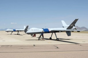 Department Of Homeland Security Predator B Drones Are Orbiting Over Los ...