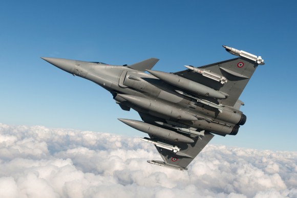 Rafale Reemerges With Conformal Fuel Tanks
