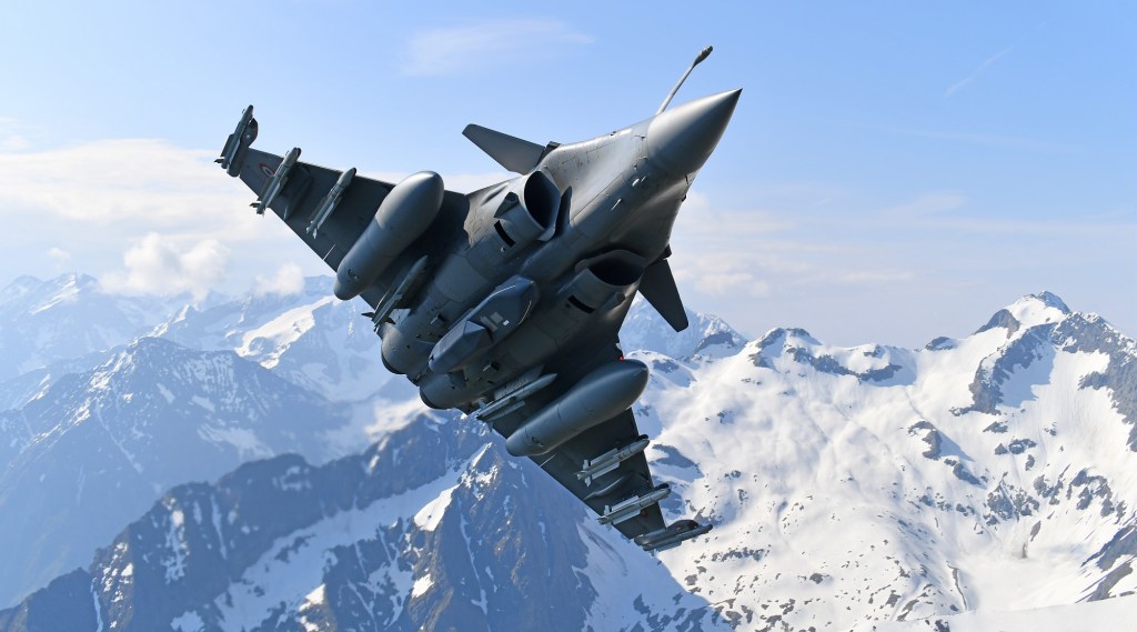 Rafale Reemerges With Conformal Fuel Tanks