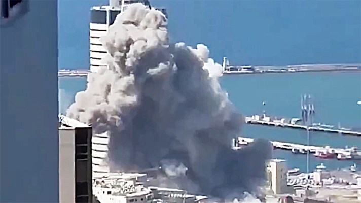 Iranian Ballistic Missiles Hit “Strategic Points” In Israeli Port City ...
