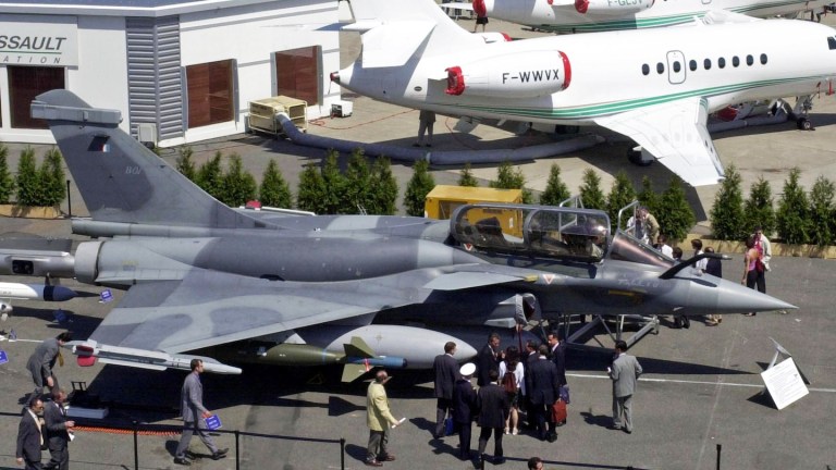 Rafale Reemerges With Conformal Fuel Tanks