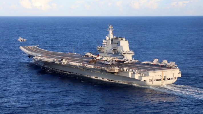 Two Chinese Aircraft Carriers Are Operating Beyond The First Island ...