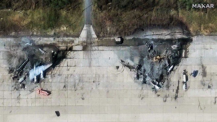 Russian Strategic Bombers Destroyed In Unprecedented Wide-Scale Drone ...