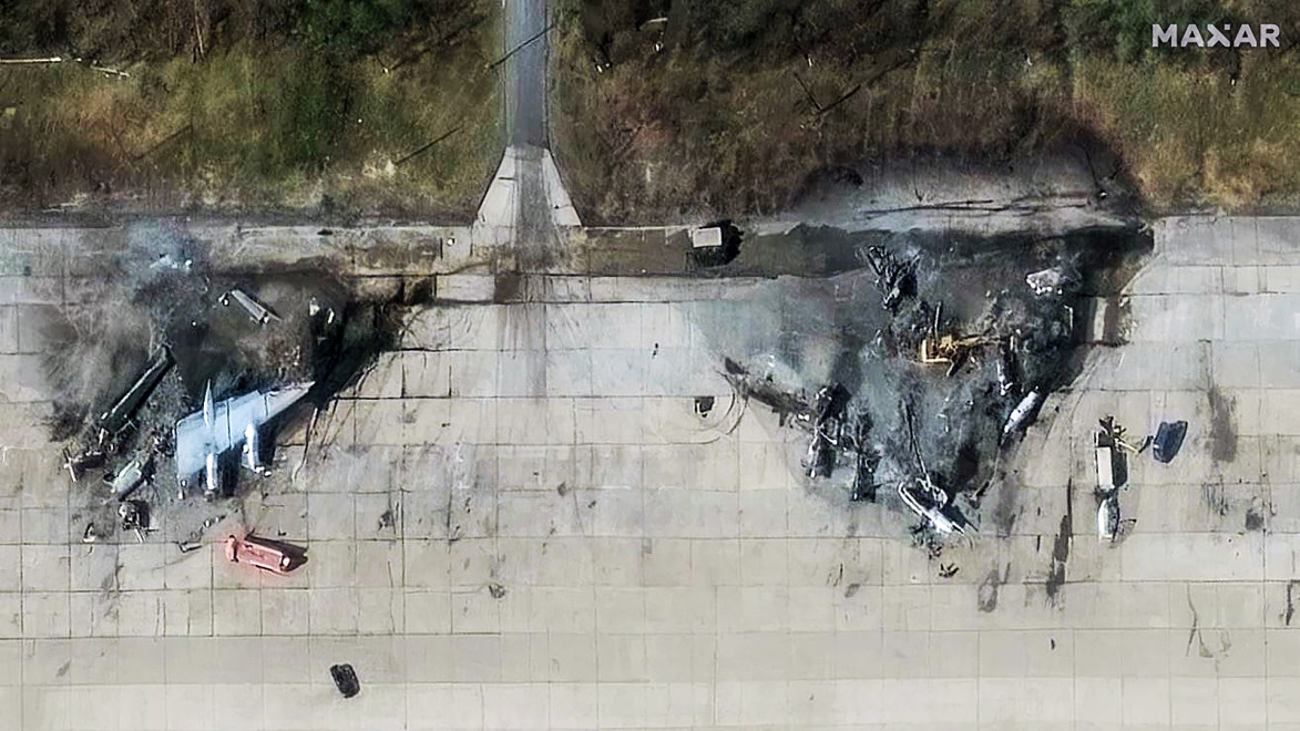 Confirmed Losses Of Russian Aircraft Mount After Ukrainian Drone Assault