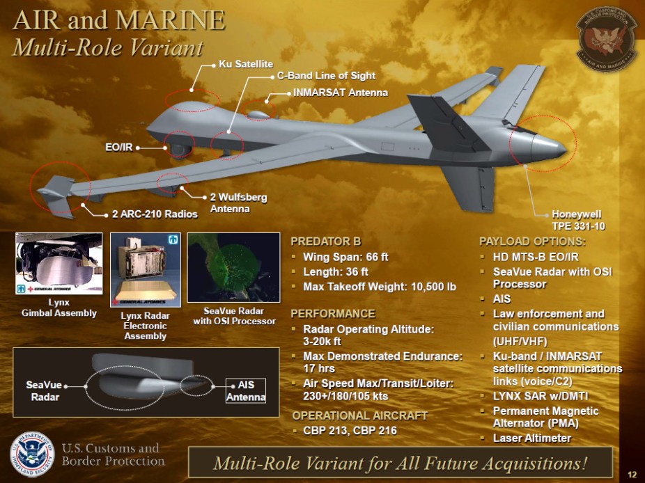 Department Of Homeland Security Predator B Drones Are Orbiting Over Los ...