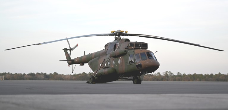 Secretive Russian-Made Mi-17 Helicopter Makes Unusual Appearance In Tucson