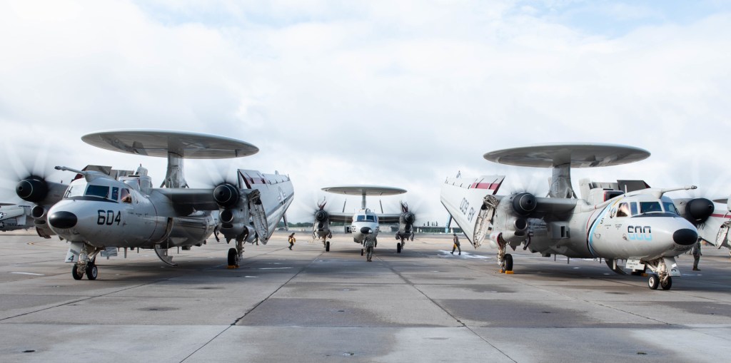 E-2 Hawkeye Replaces USAF E-3 Sentry, E-7 Cancelled In New Budget