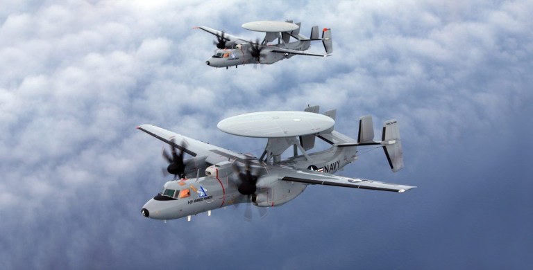 E-2 Hawkeye Replaces USAF E-3 Sentry, E-7 Cancelled In New Budget