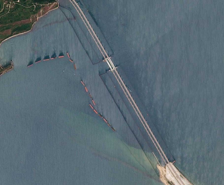 Ukraine Strikes At The Heart Of Russia's Highly Defended Kerch Bridge