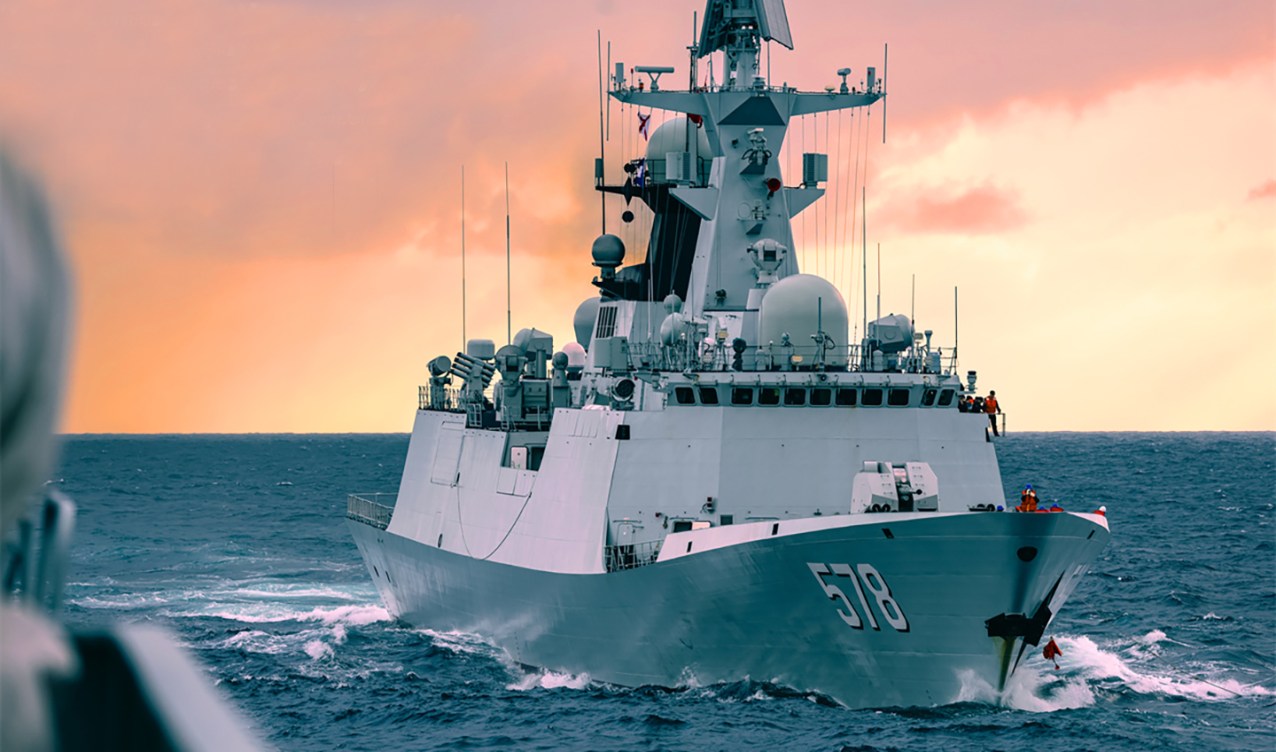 German Surveillance Plane Targeted By Chinese Warship's Laser In Red ...